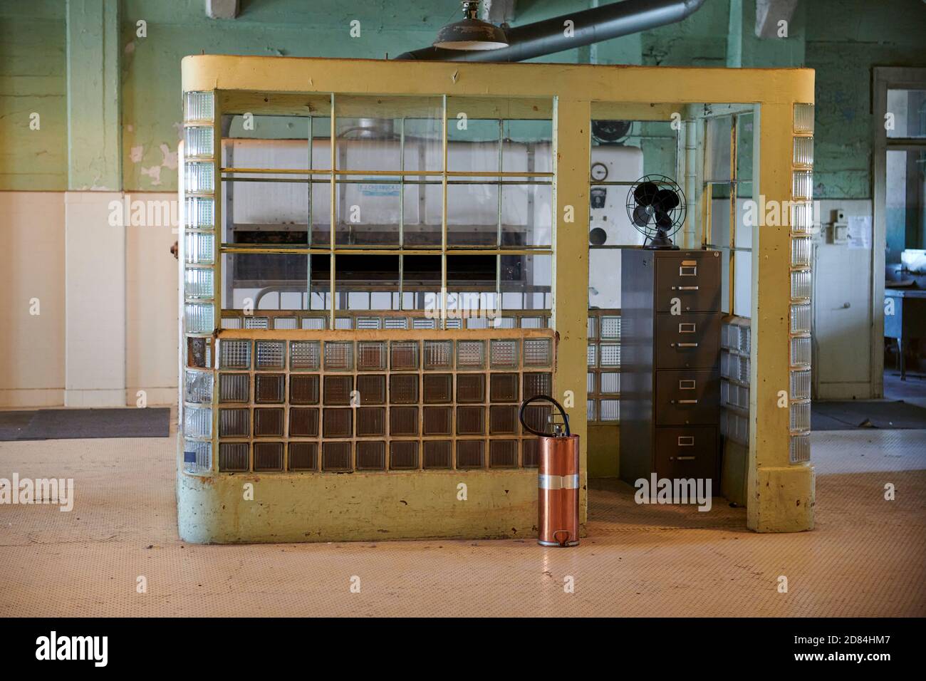 Dining Area, Alcatraz Prison, San Francisco, California, USA Stock ...