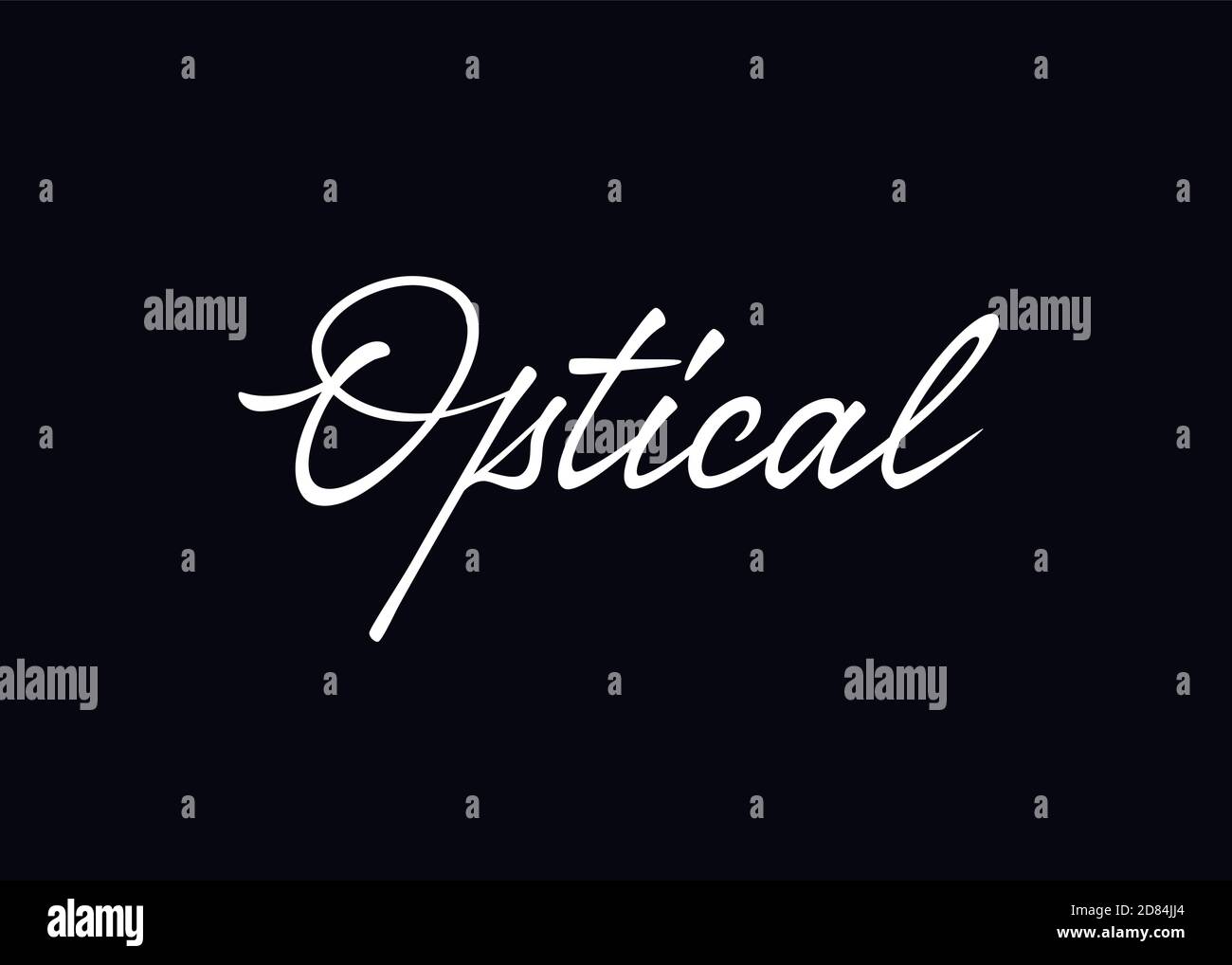 Optical vector lettering Stock Vector Image & Art - Alamy