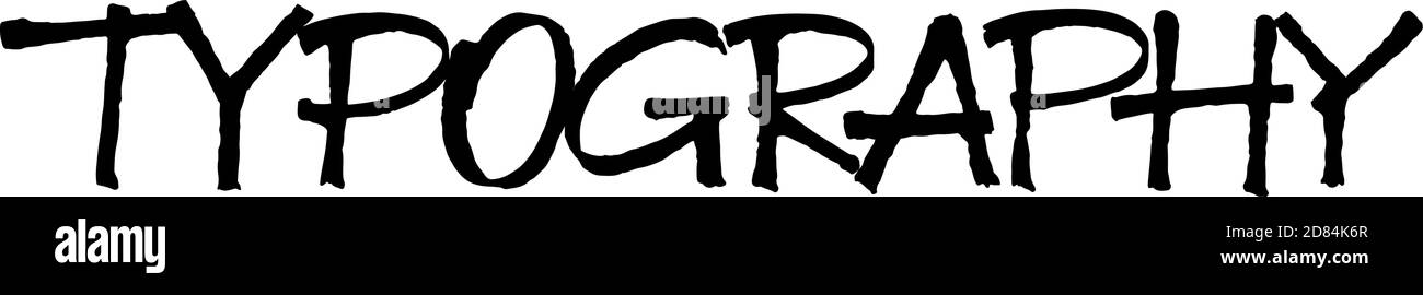 Typography vector lettering Stock Vector Image & Art - Alamy