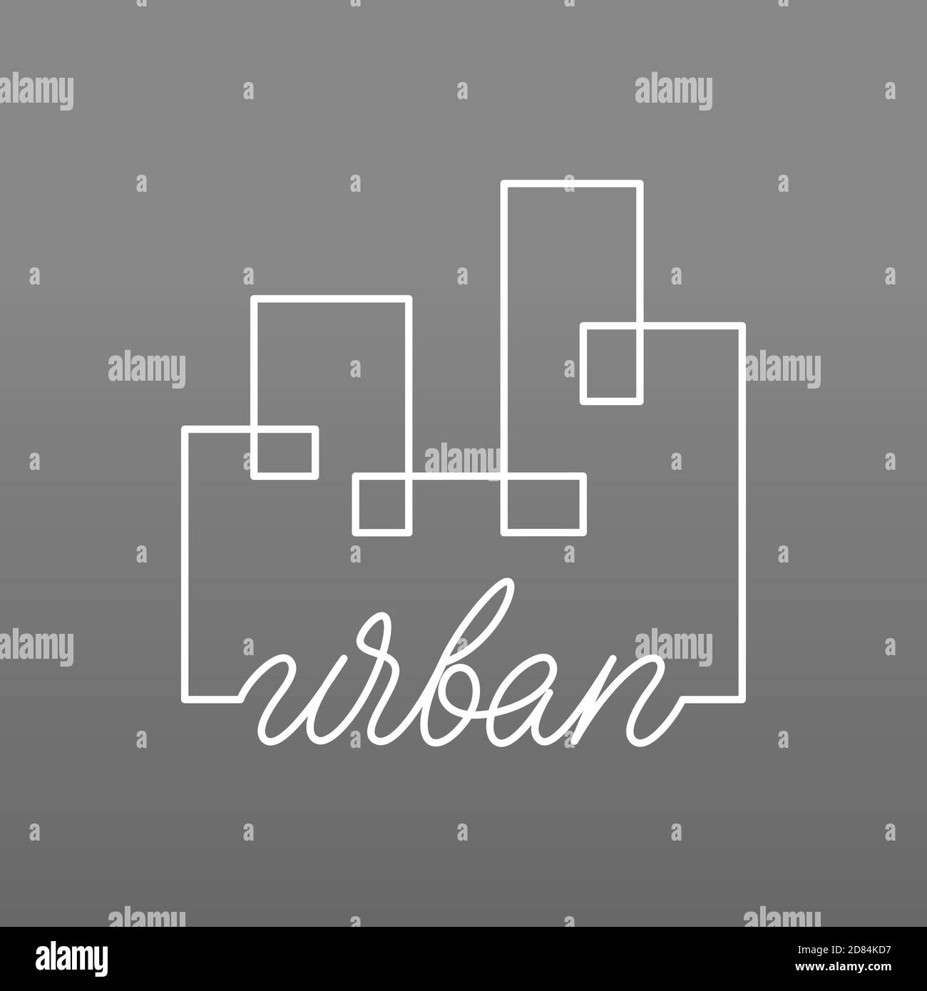 Urban logo emblem vector design Stock Vector Image & Art - Alamy