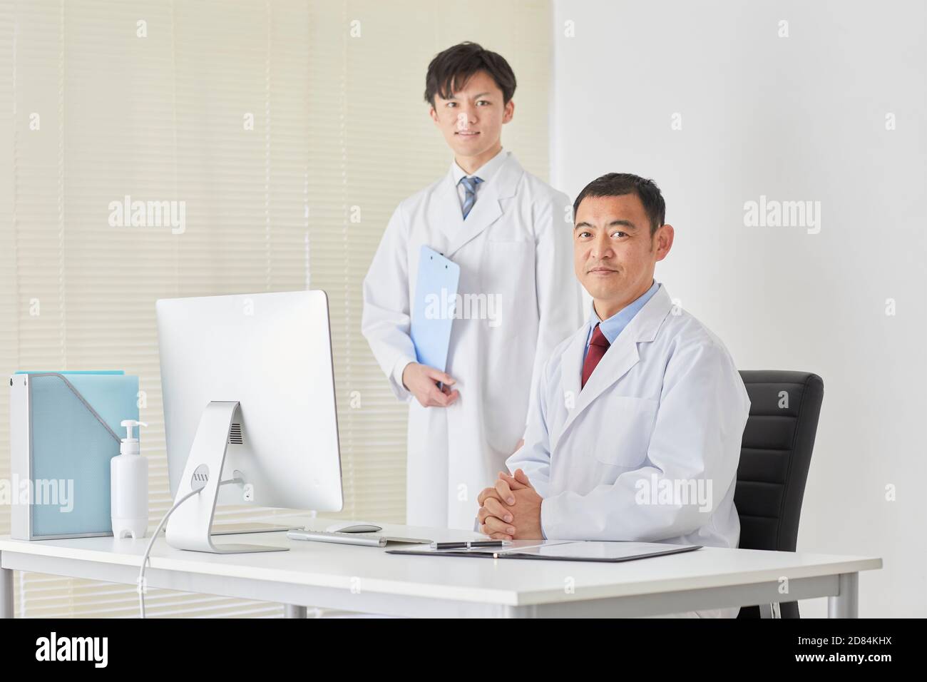 Japanese doctors in the studio Stock Photo - Alamy
