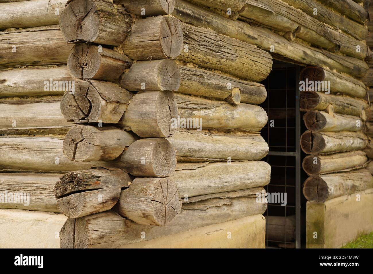 Historic Log Tobacco Kiln, Myrtleford, Australia Stock Photo - Alamy