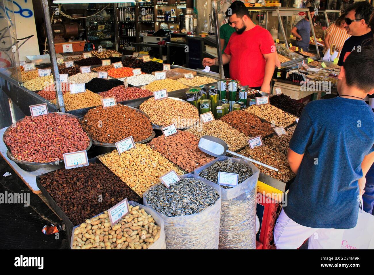 Shop display of dried fruits hi-res stock photography and images - Alamy