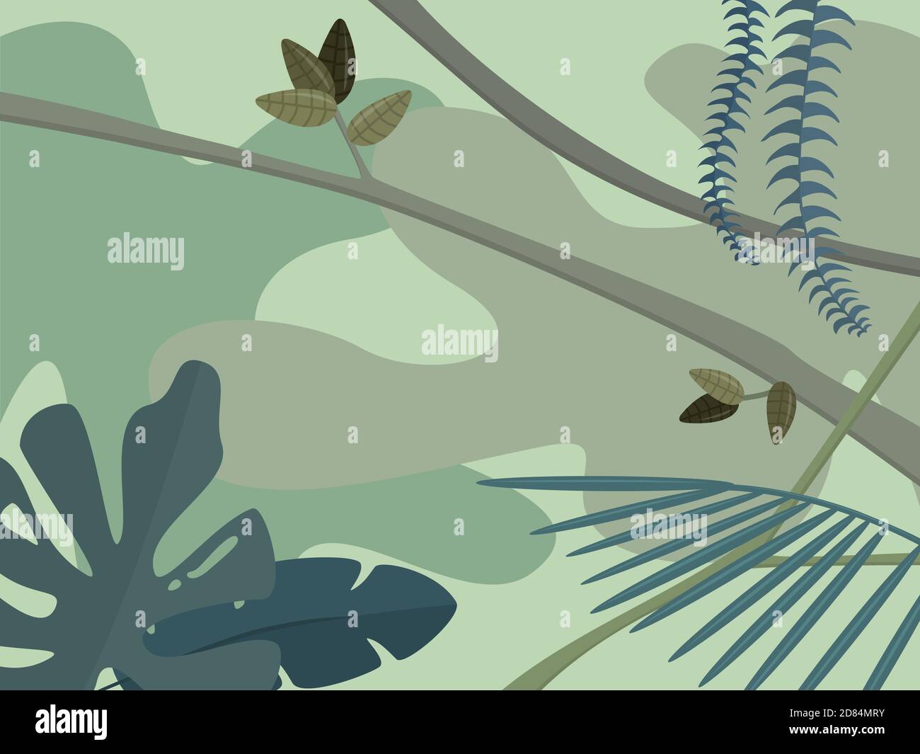 Tropical rainforest Stock Vector Images - Alamy