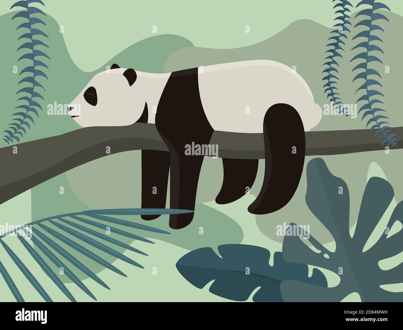 Rainforest style Stock Vector Images - Alamy
