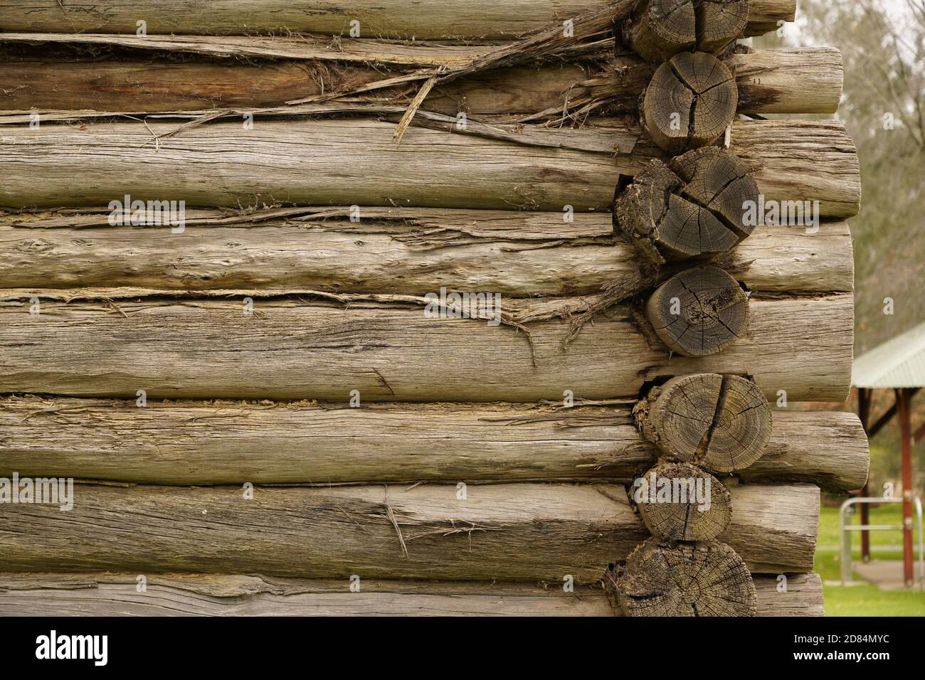 Historic Log Tobacco Kiln, Myrtleford, Australia Stock Photo - Alamy