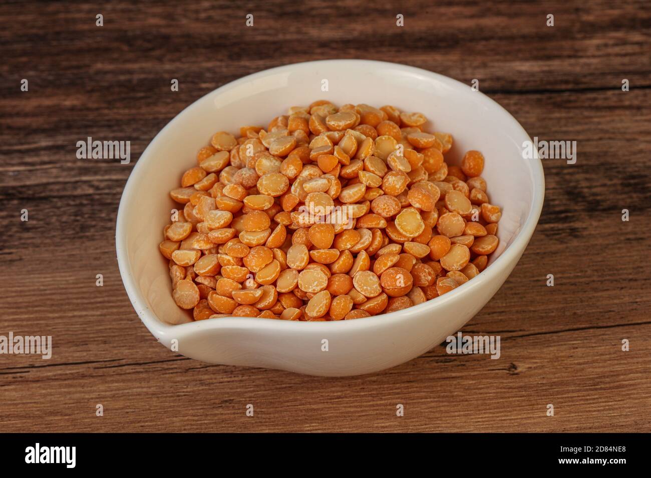 Dry peas for cooking in the bowl Stock Photo - Alamy