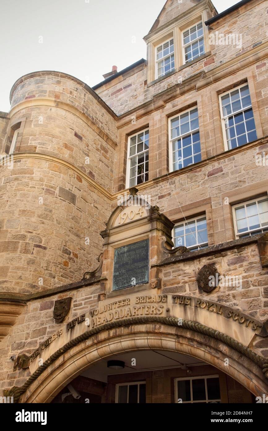 Former headquarters of the Queens Rifle Volunteer Brigade "The Royal ...
