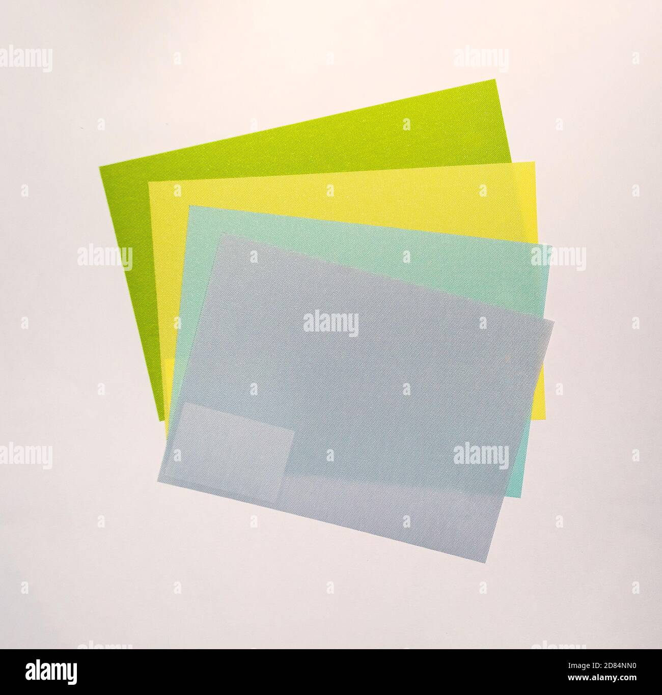 Various colored fabric samples Stock Photo - Alamy