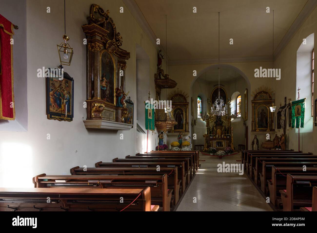 Altenmarkt an der Triesting: church St. Corona am Schöpfl, Wienerwald ...