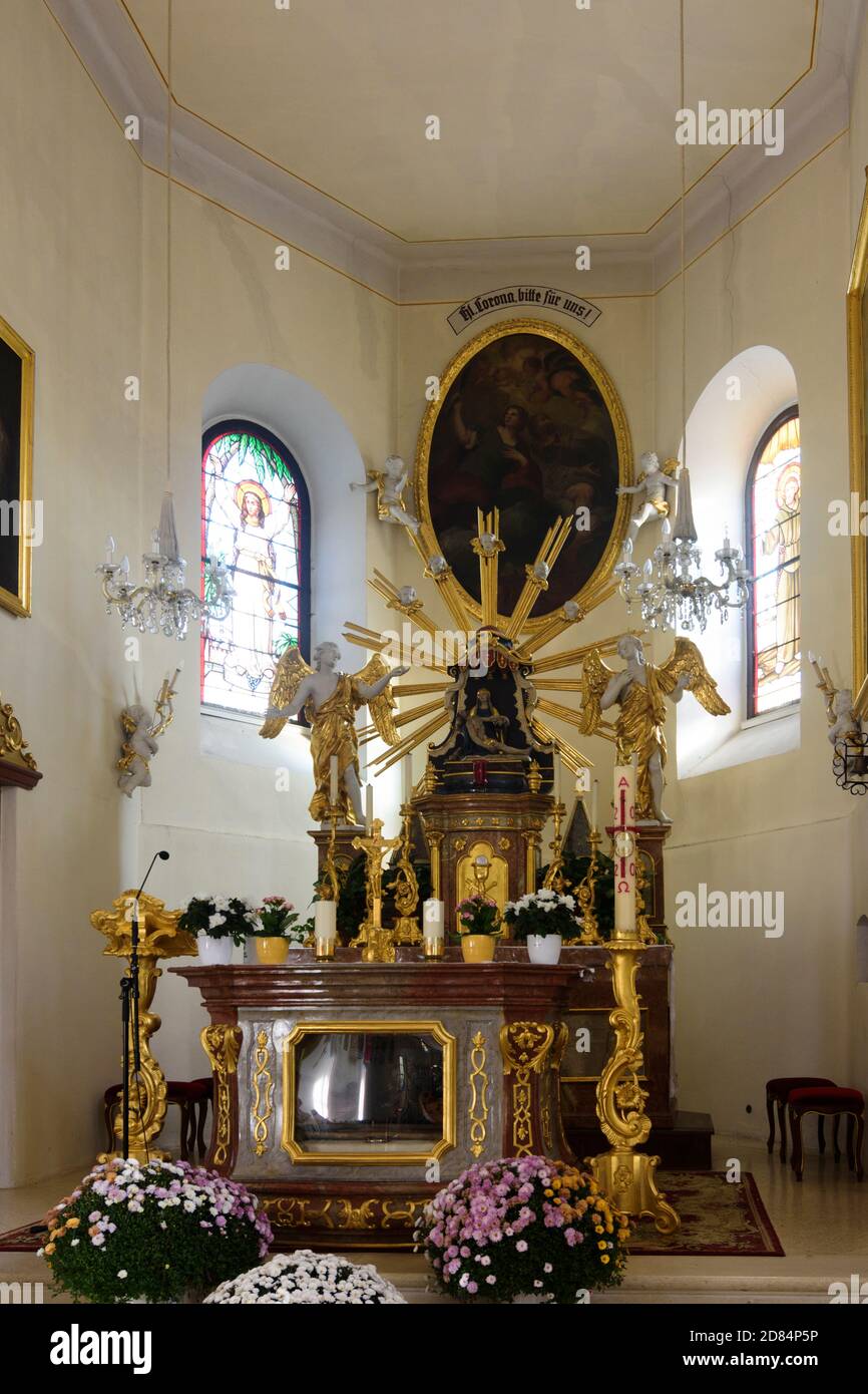 Altenmarkt an der Triesting: church St. Corona am Schöpfl, Wienerwald ...