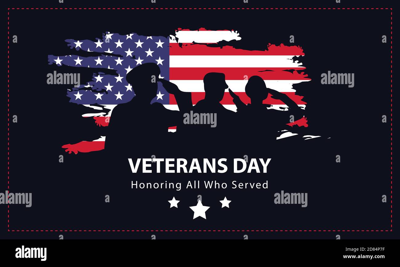 Veterans Day, Memorial Day, Patriot Vector for Banner, Brochure, Print ...
