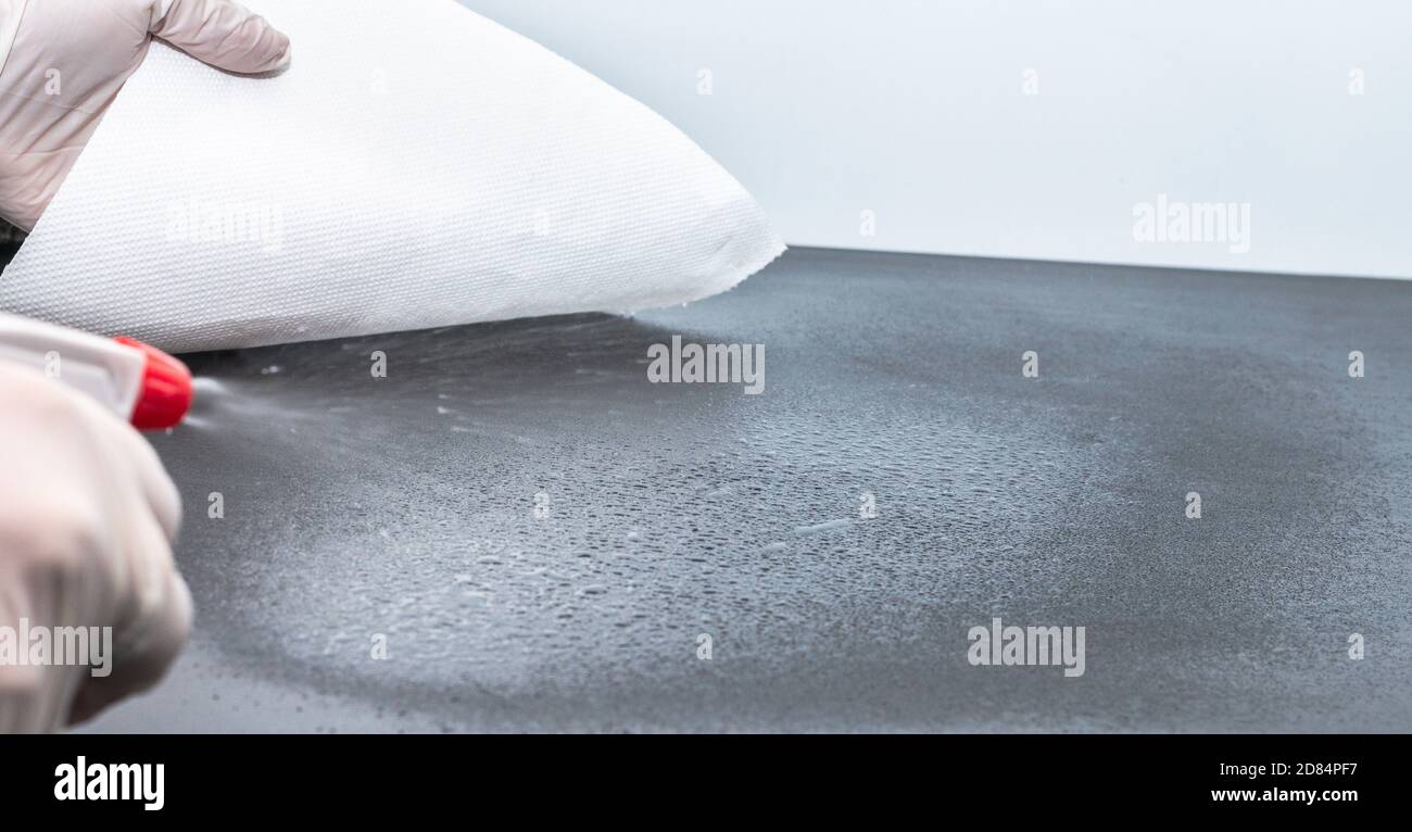 Sanitize surfaces prevention in office and public spaces - Surface home ...