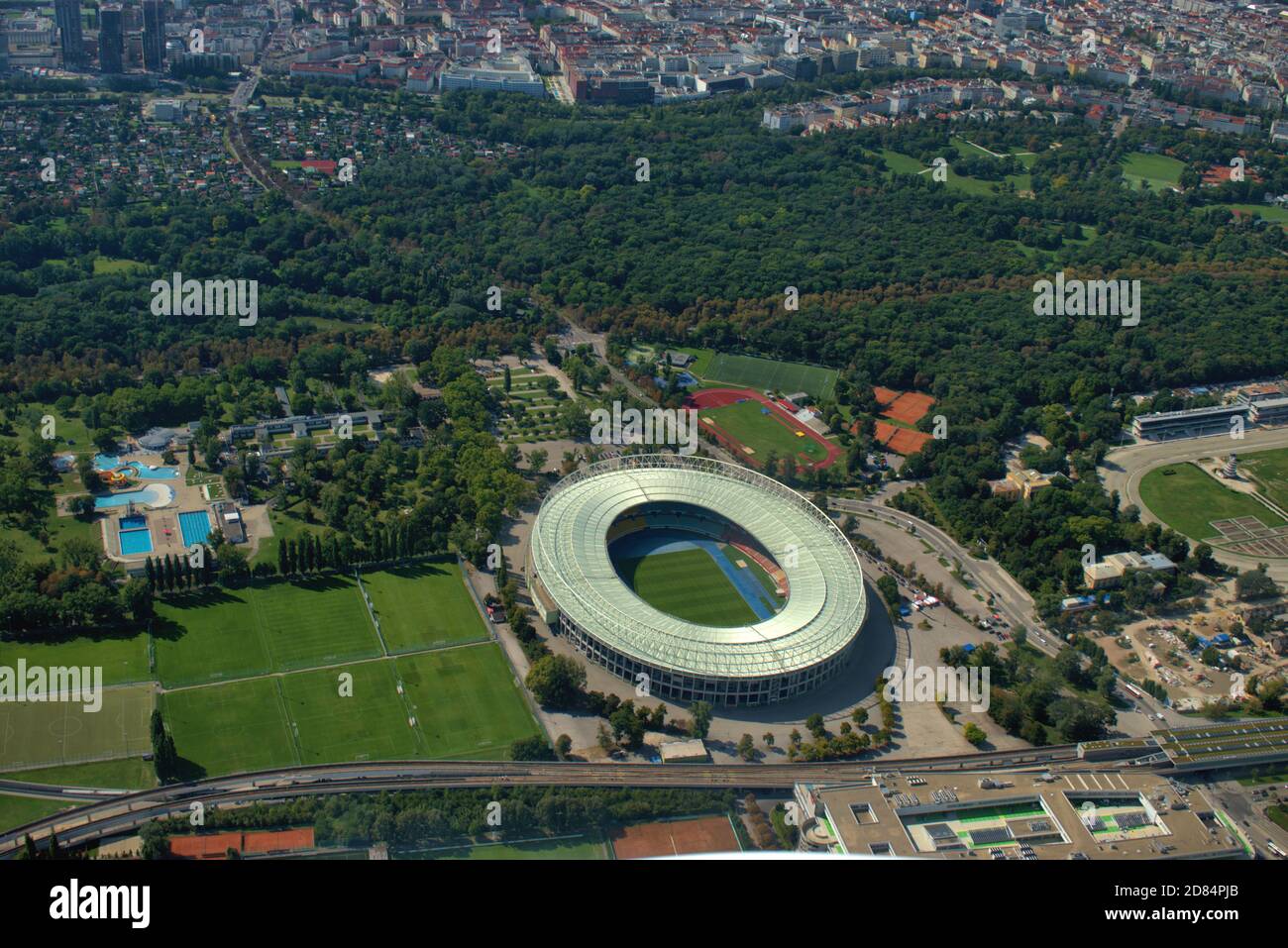 Ernst Happel football stadium in Vienna in Austria 11.9.2020 Stock ...
