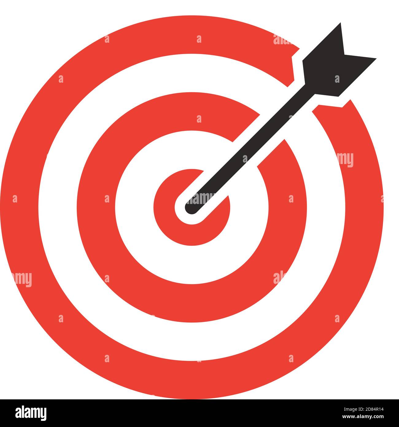 Darts Icon Target Game Symbol Stock Vector Images - Alamy