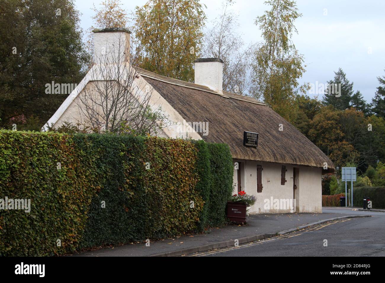 Burns Cottage, Monument Road, Alloway, South Ayrshire, Scotland, UK, 22 ...