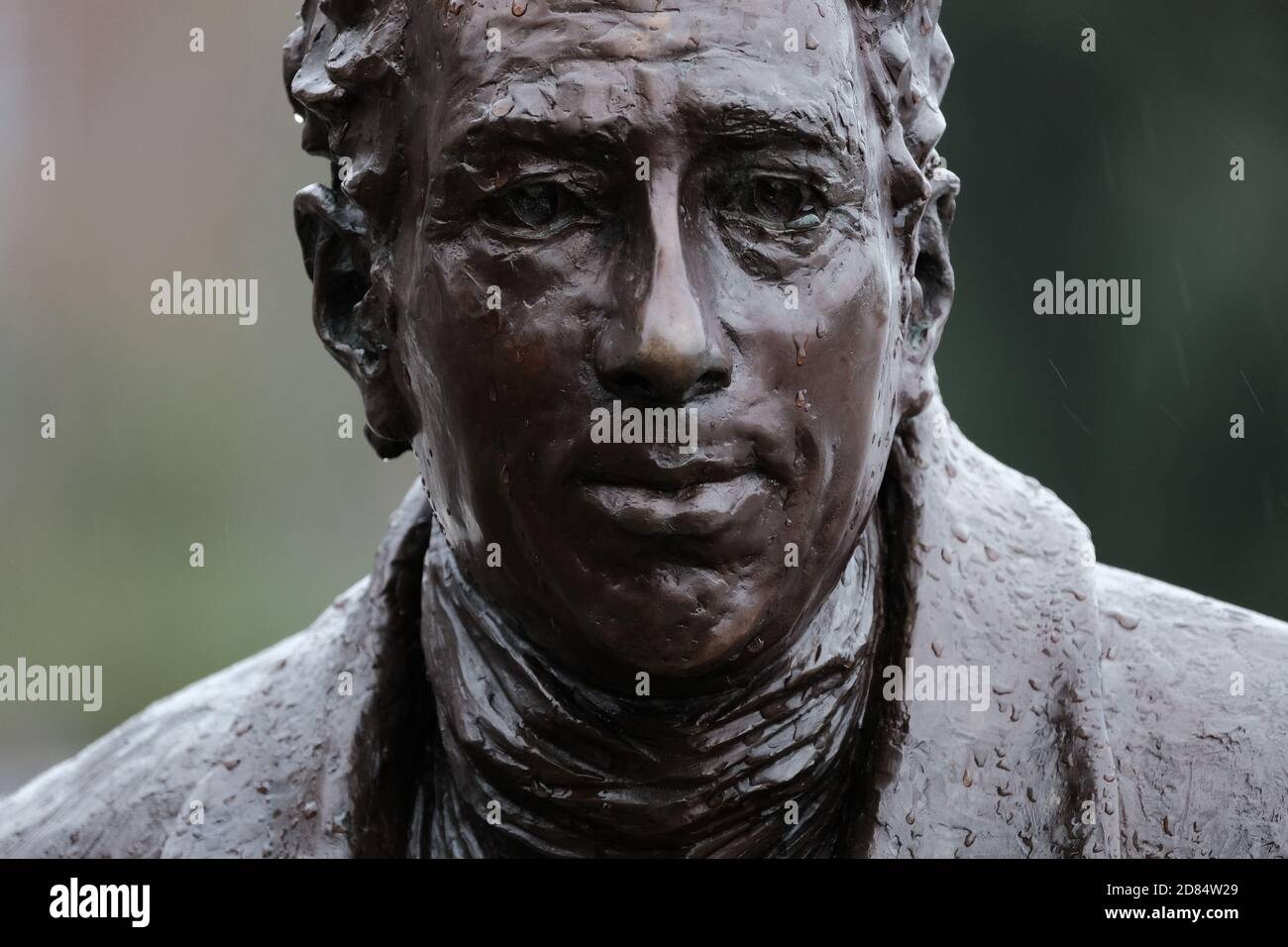 Capability Brown Statue, Hammersmith Stock Photo - Alamy