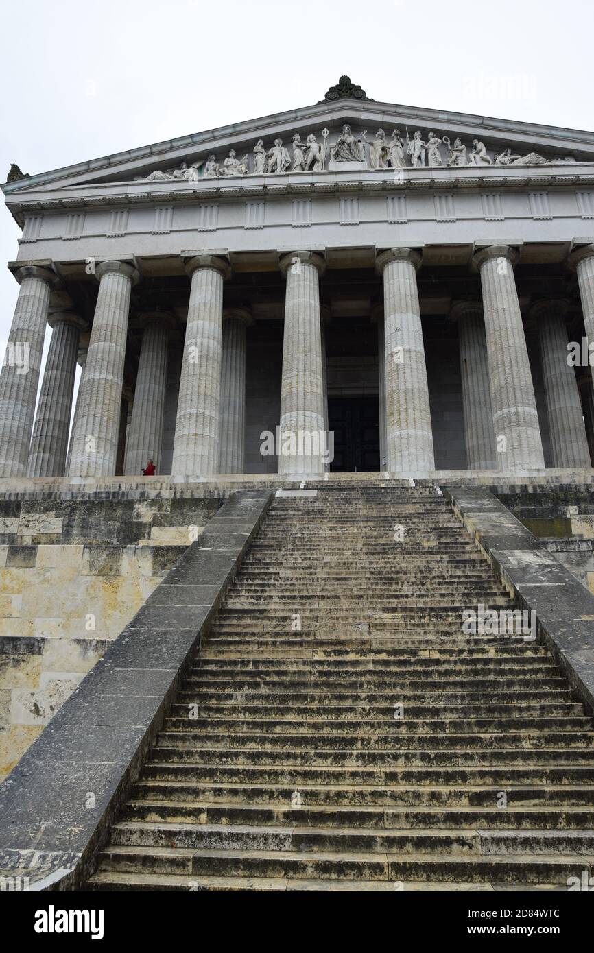 Walhalla - Monument in Bavaria, Germany Stock Photo - Alamy