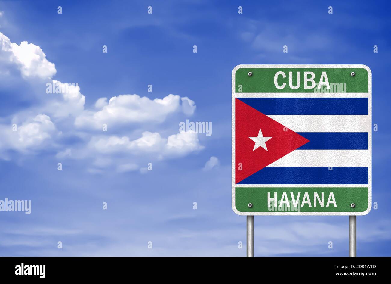 Welcome to Cuba Stock Photo - Alamy