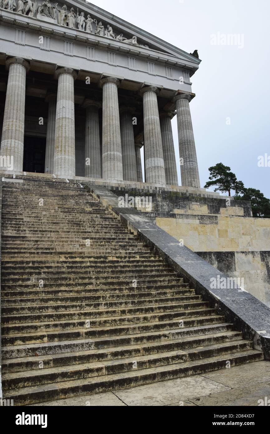 Walhalla - Monument in Bavaria, Germany Stock Photo - Alamy