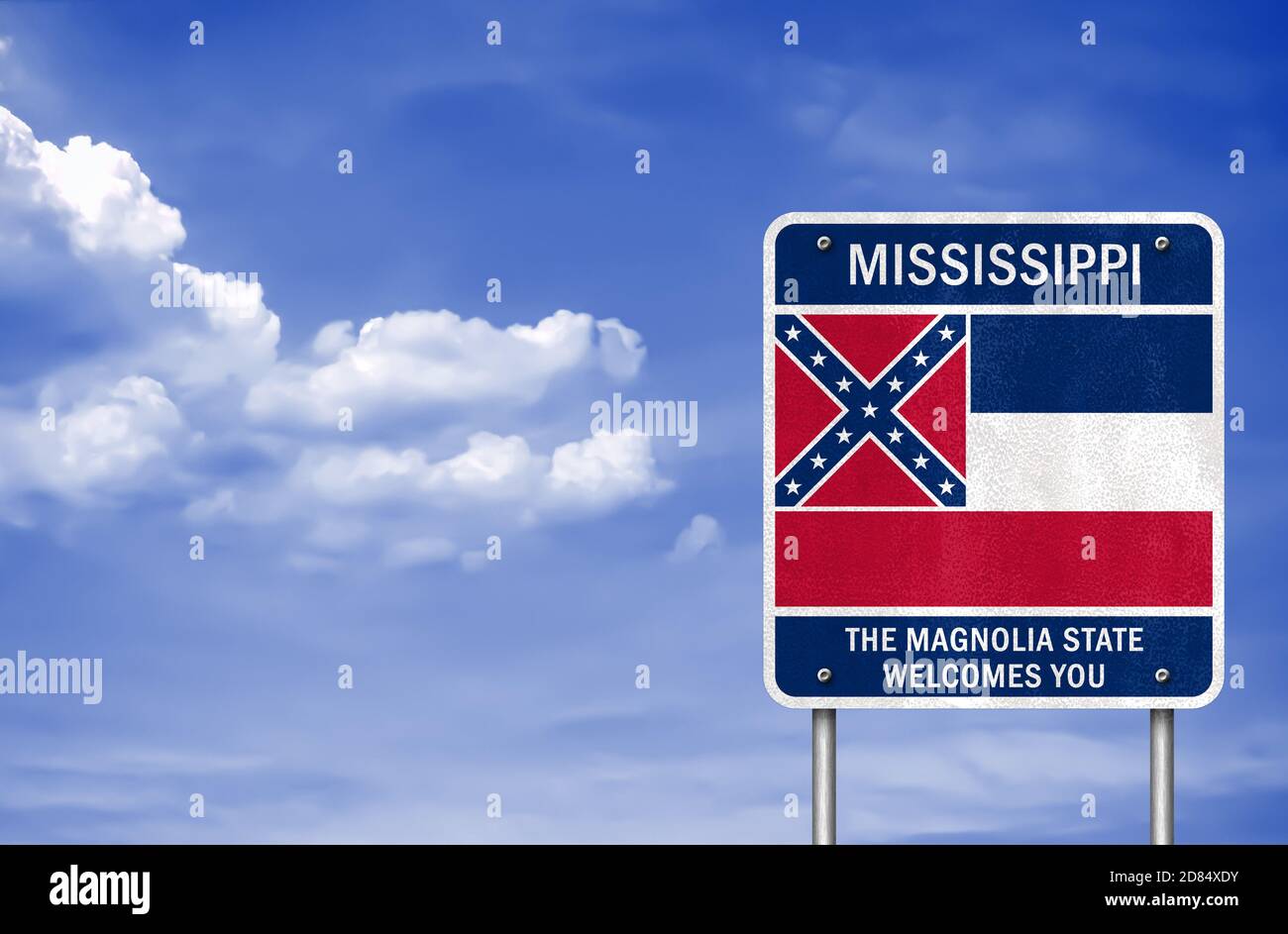 Welcome to mississippi sign hi-res stock photography and images - Alamy