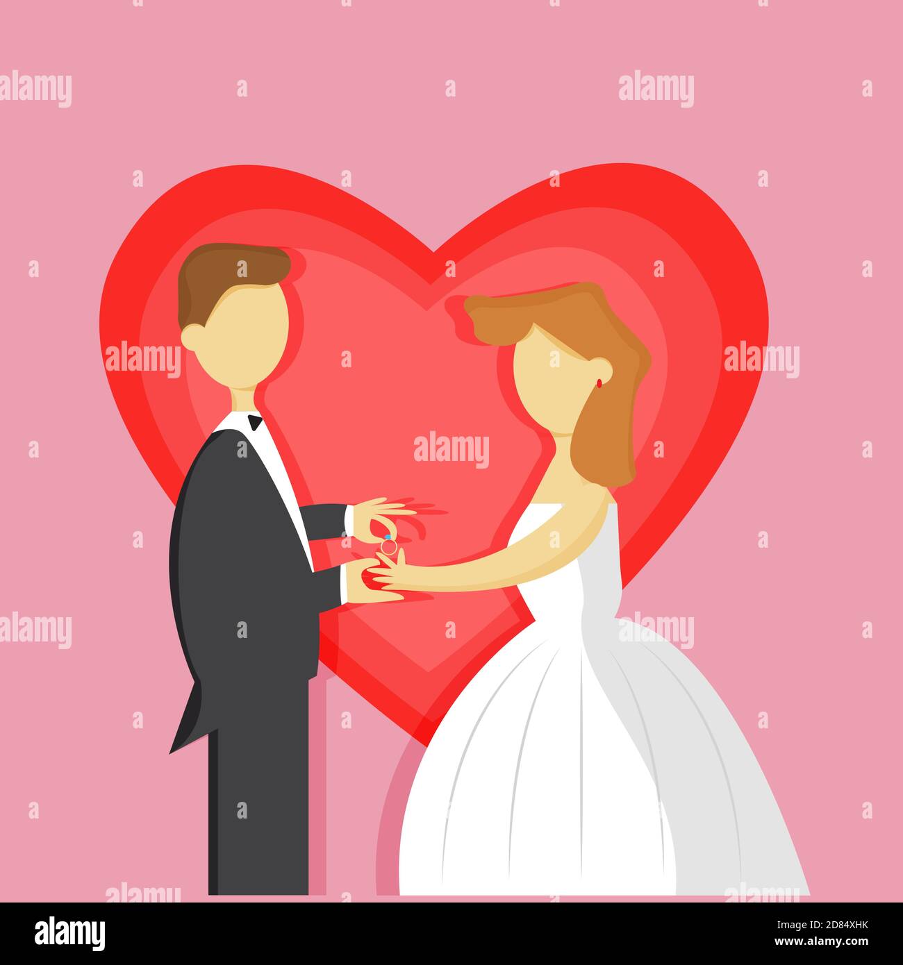 Marry person Stock Vector Images - Alamy