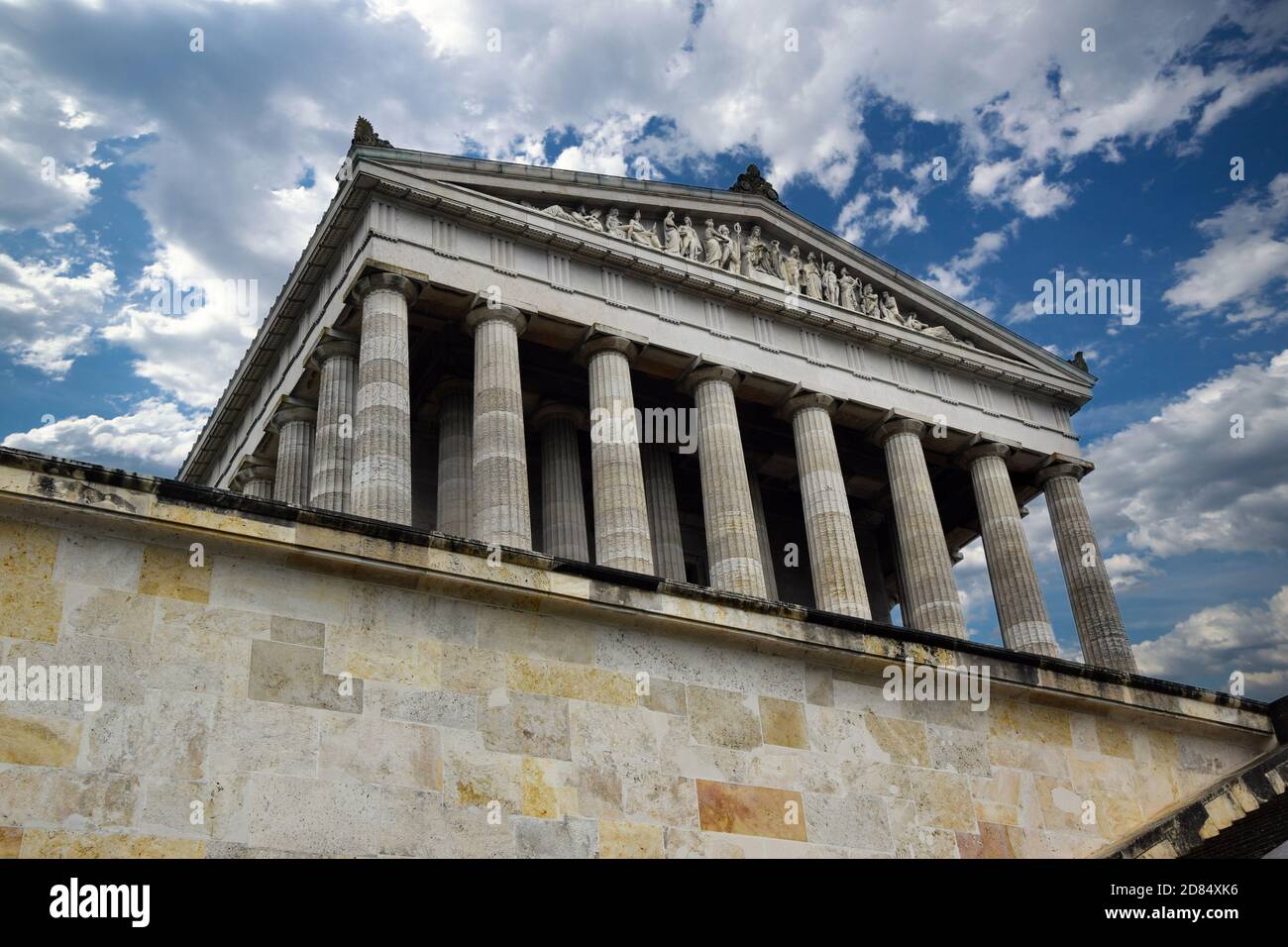 Walhalla - Monument in Bavaria, Germany Stock Photo - Alamy