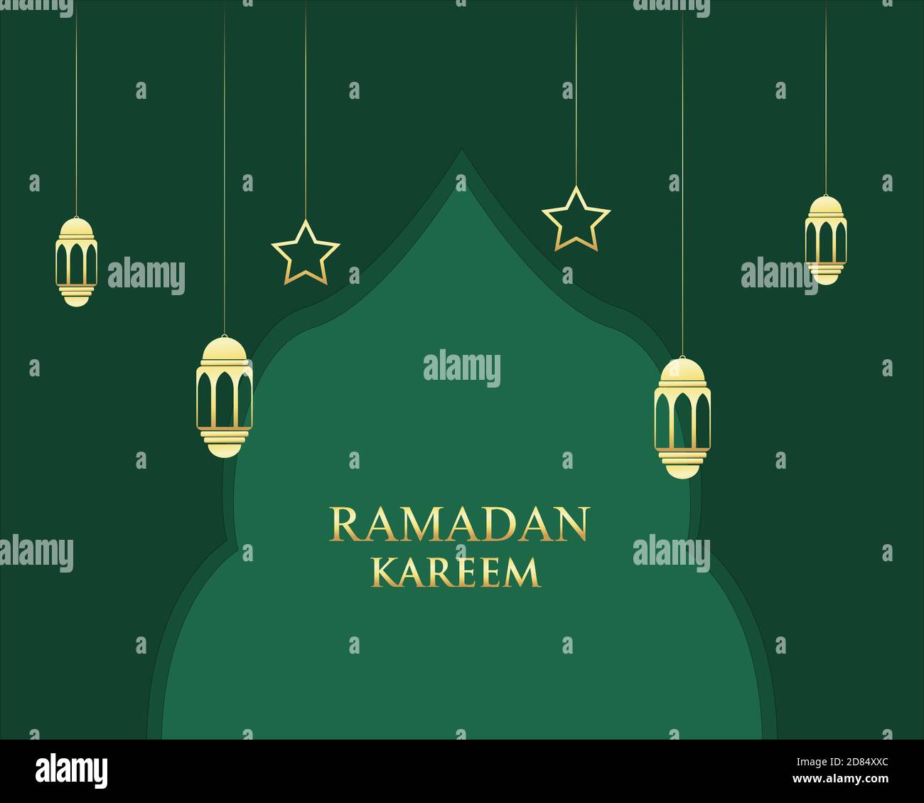 Beautiful background design islamic festival Stock Vector Images - Alamy