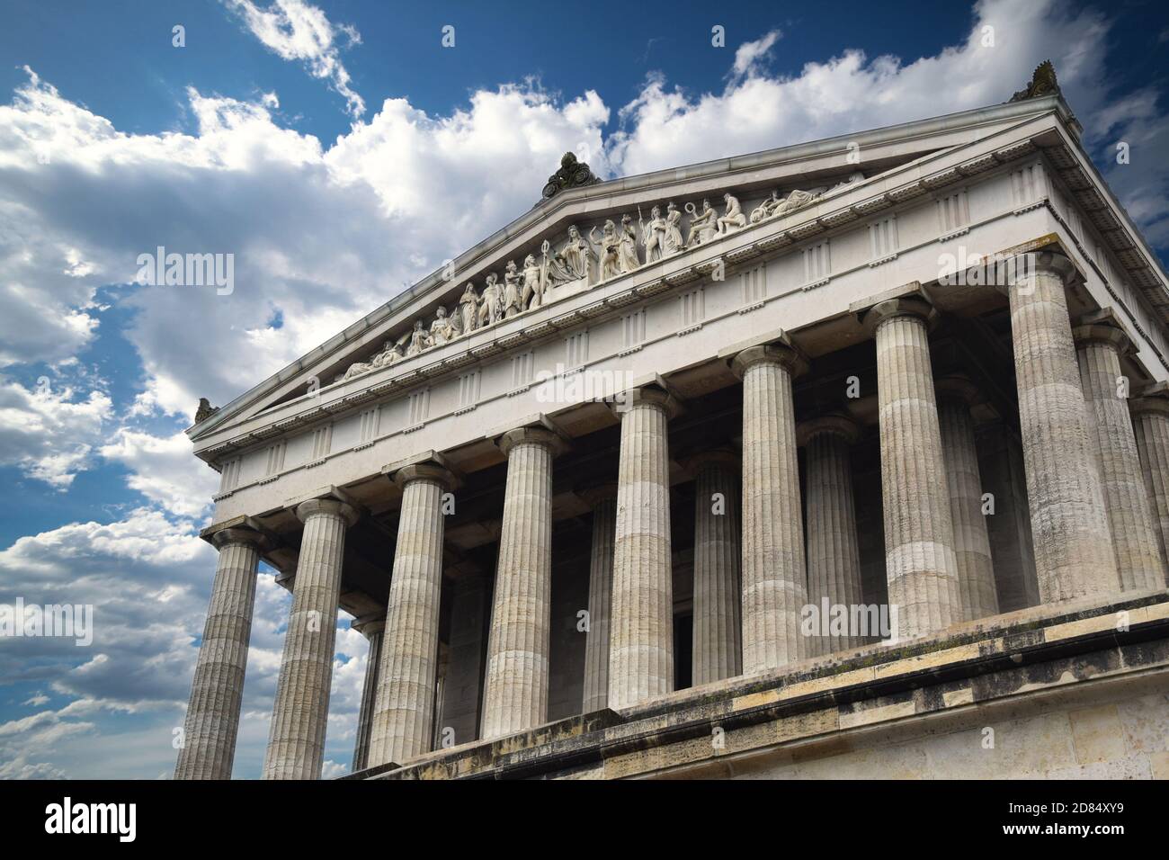 Walhalla - Monument in Bavaria, Germany Stock Photo - Alamy