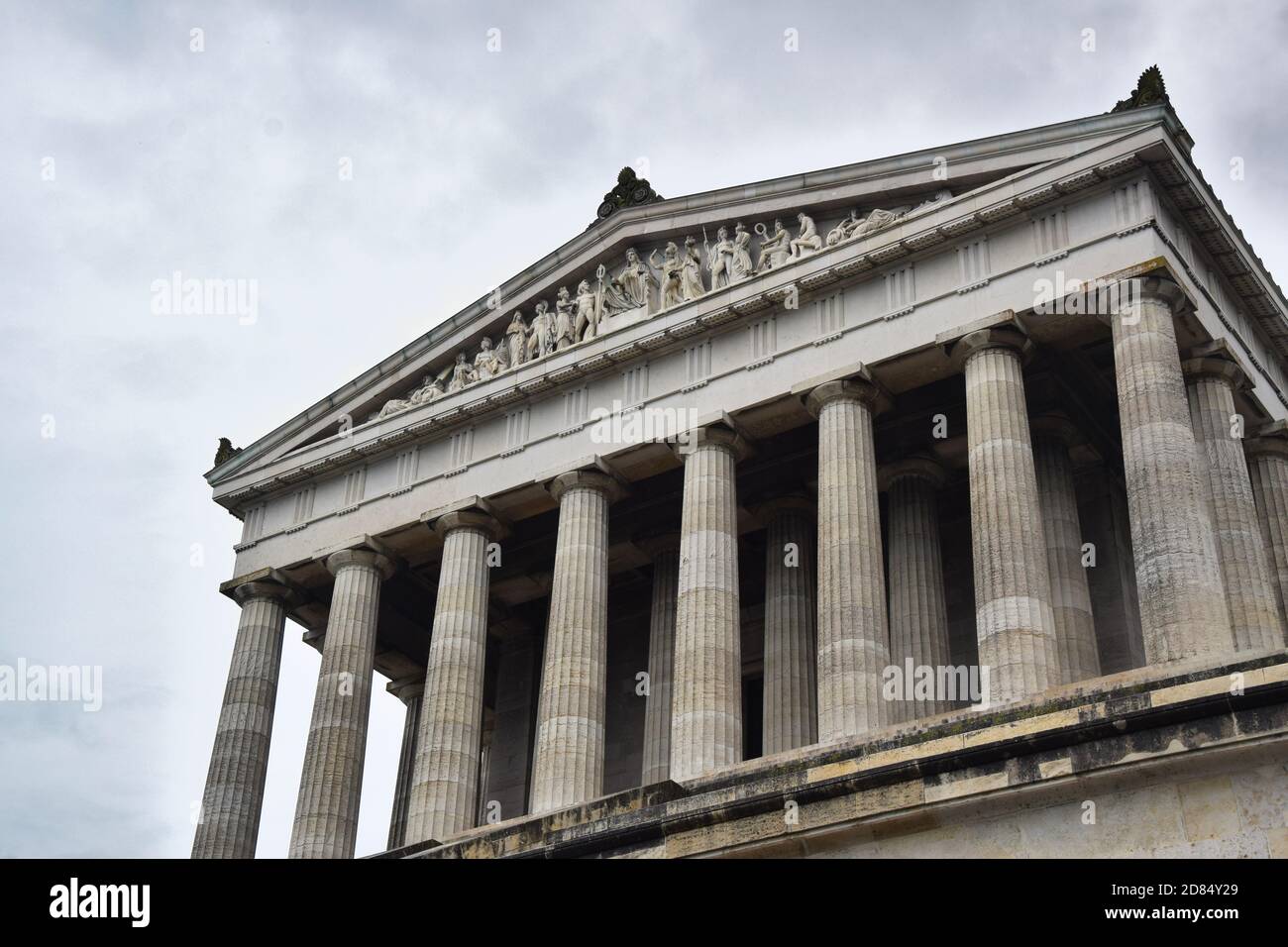 Walhalla - Monument in Bavaria, Germany Stock Photo - Alamy