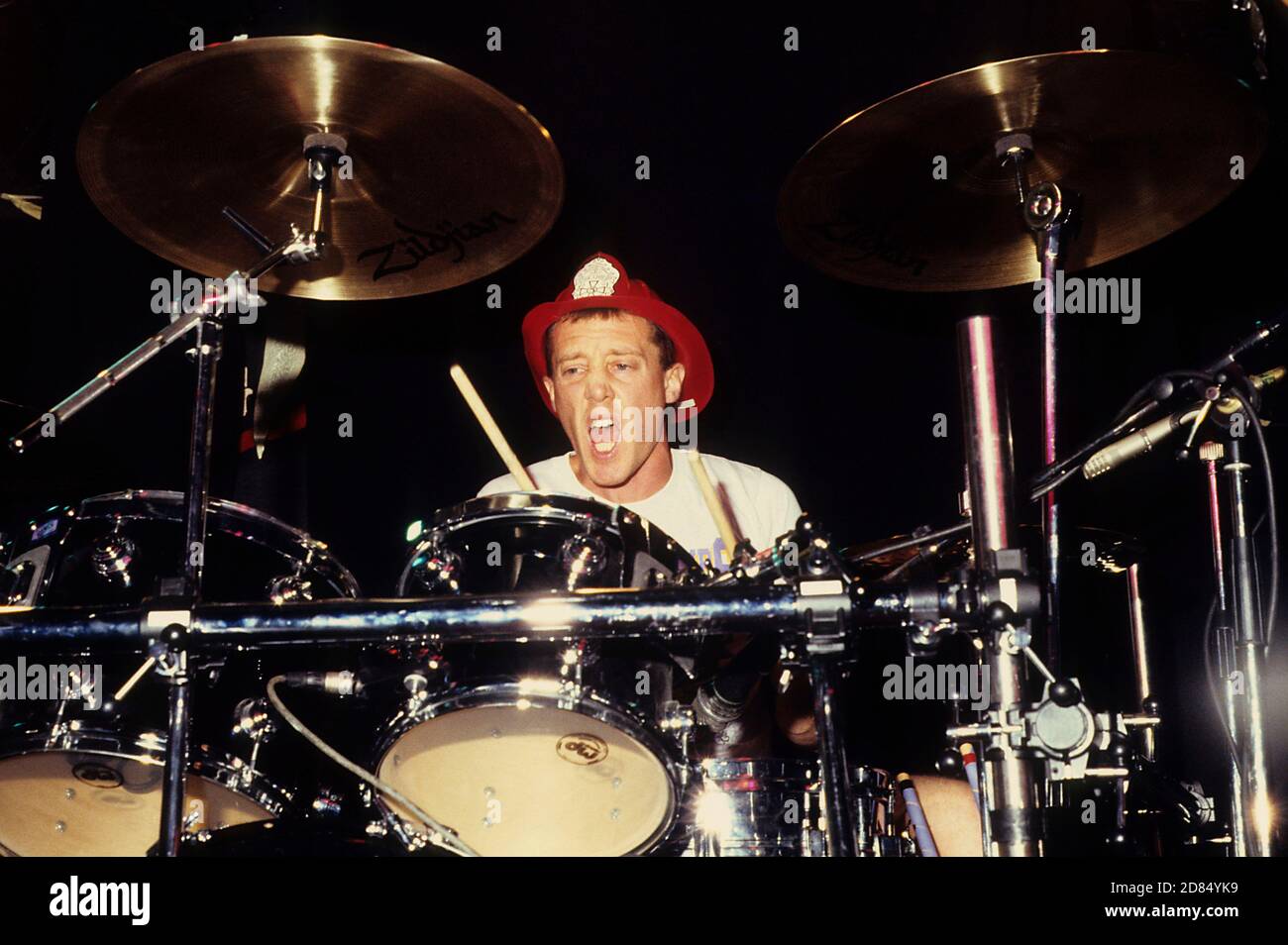 Jack Irons from Eleven live on Borderline. London, July 2nd, 1992 ...
