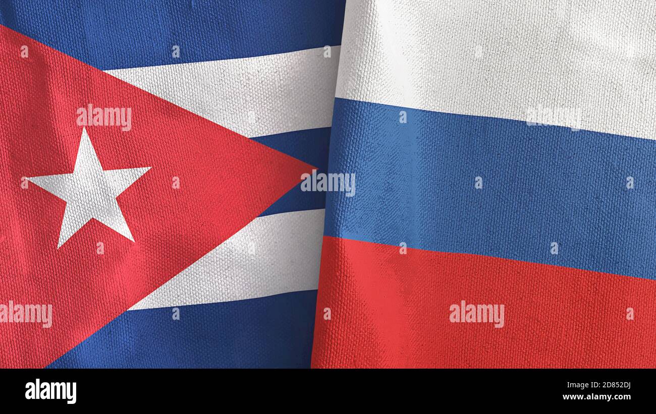 Cuba russia flag hi-res stock photography and images - Alamy