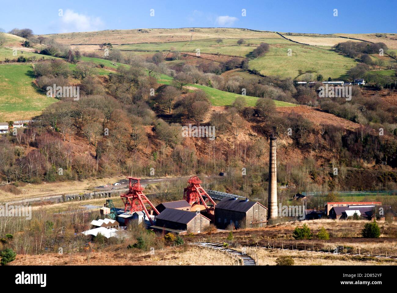 Rhondda Heritage Park, Trehafod, Rhondda Valley, South Wales Stock ...