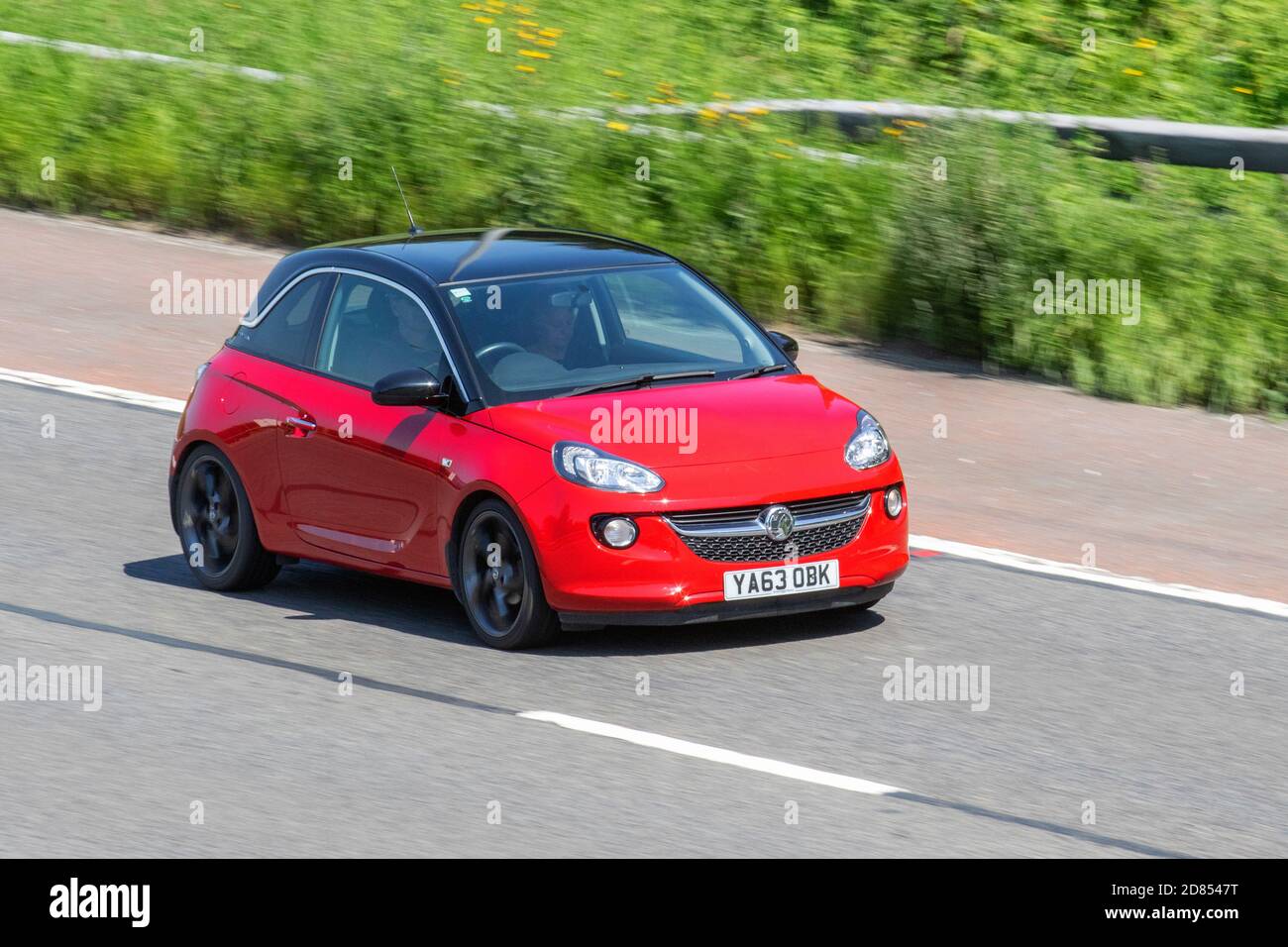 Vauxhall adam glam red cars hi-res stock photography and images - Alamy