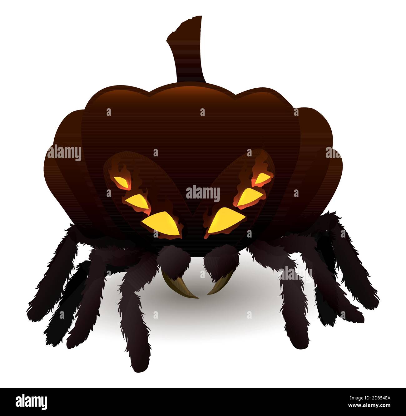 Terrifying creature Stock Vector Images - Alamy