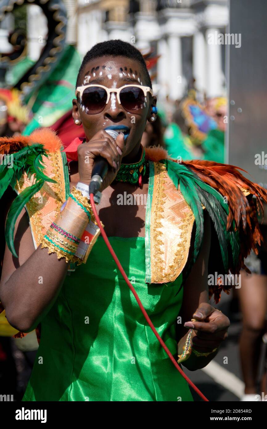 London, United Kingdom - August 27, 2017. Notting Hill Carnival one of ...