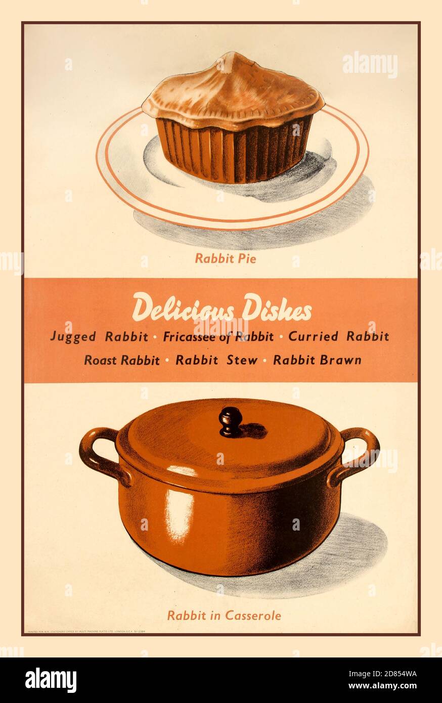 WW2 Food Recipes World War II 1940’s UK British Propaganda vintage ...