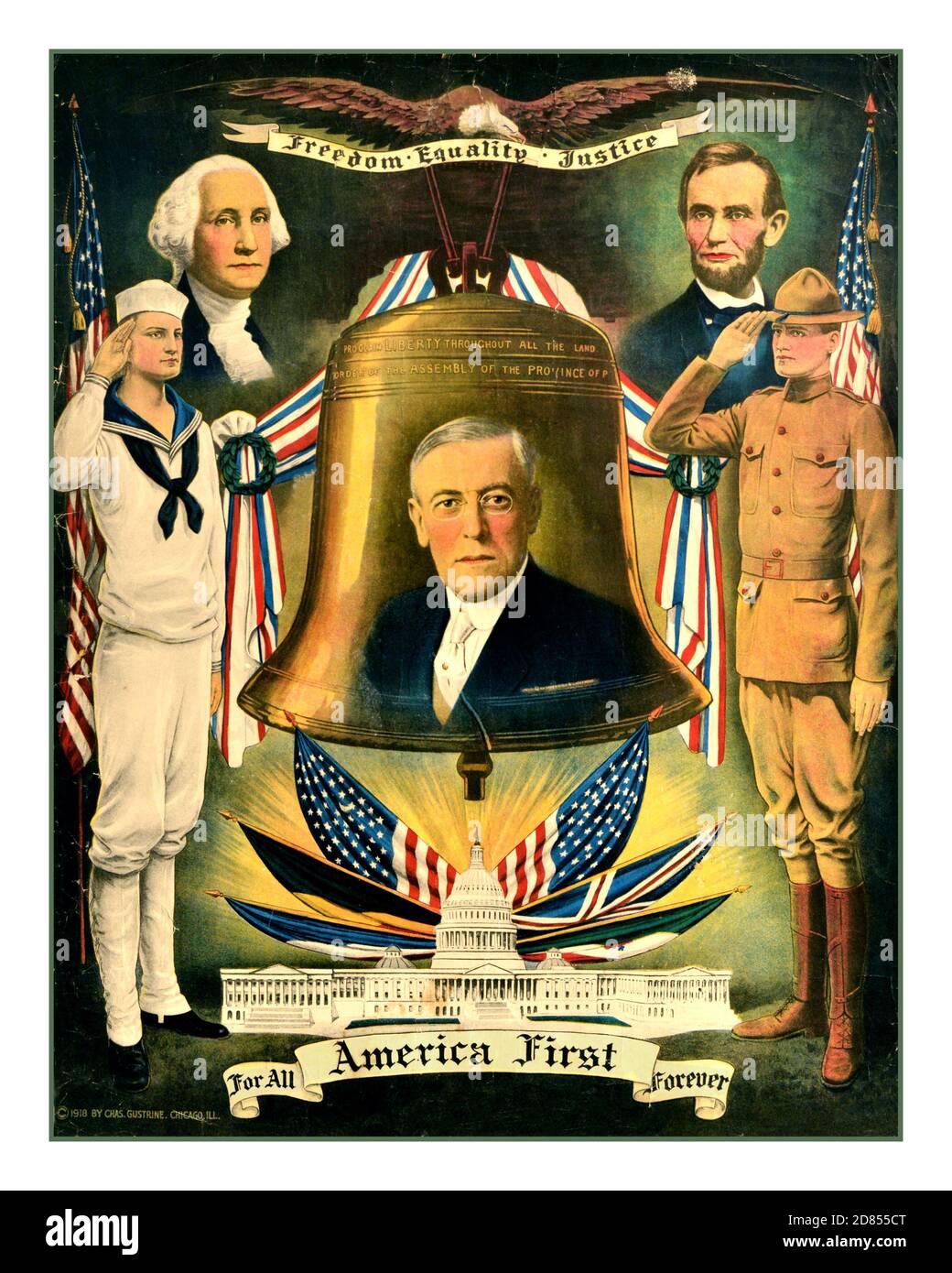 American bell propaganda hi-res stock photography and images - Alamy
