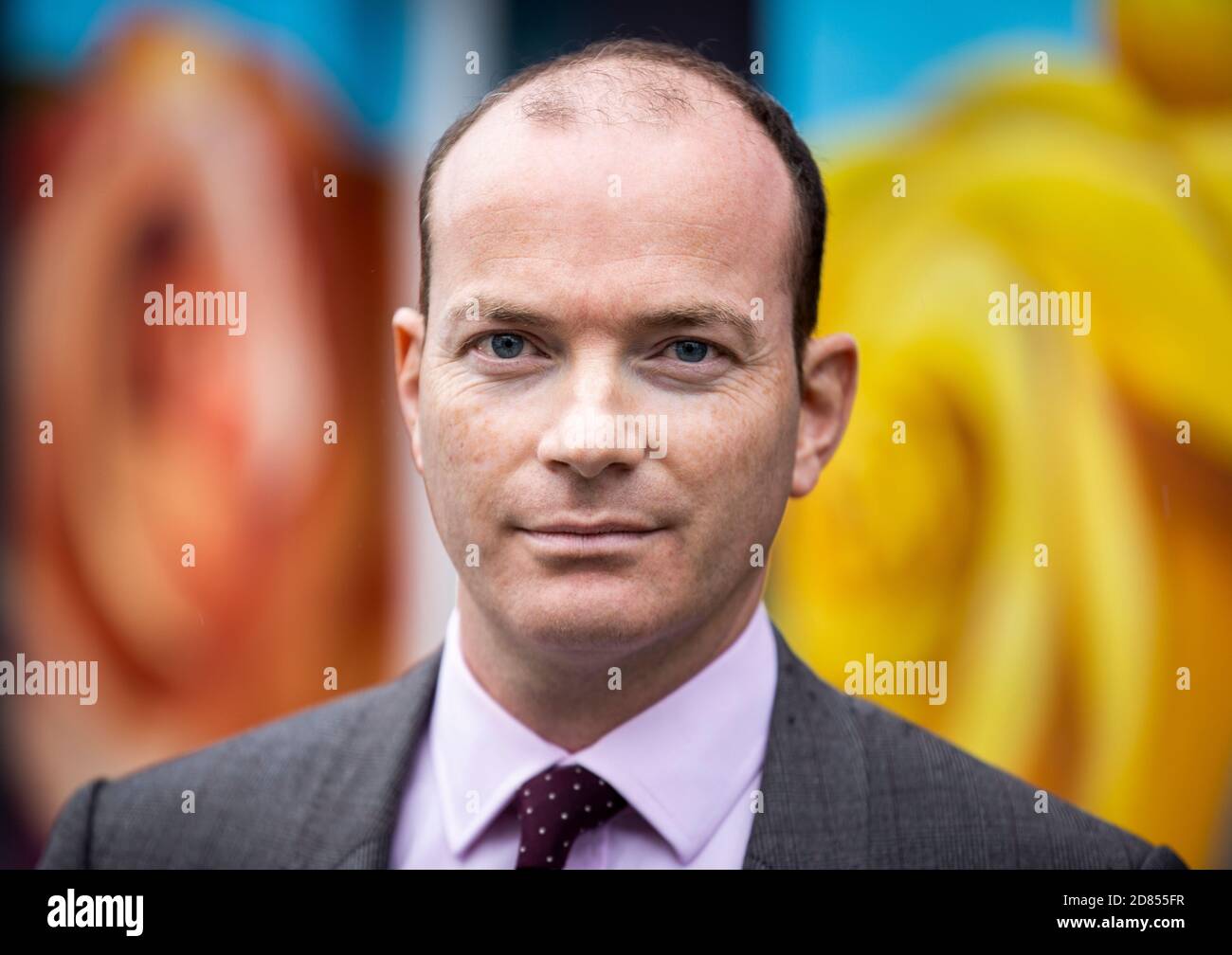 Simon Chambers solicitor at Russell and Co Stock Photo - Alamy