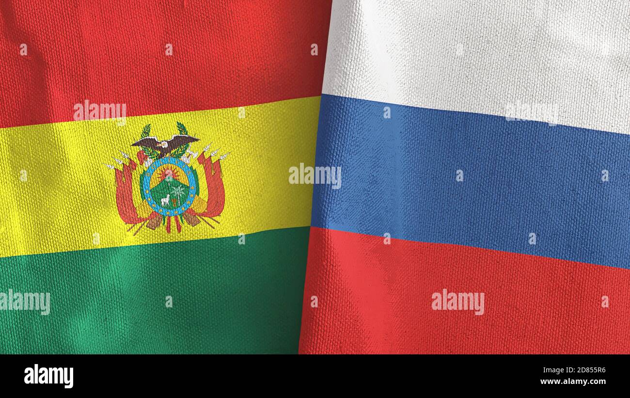 Russia bolivia flag hi-res stock photography and images - Alamy