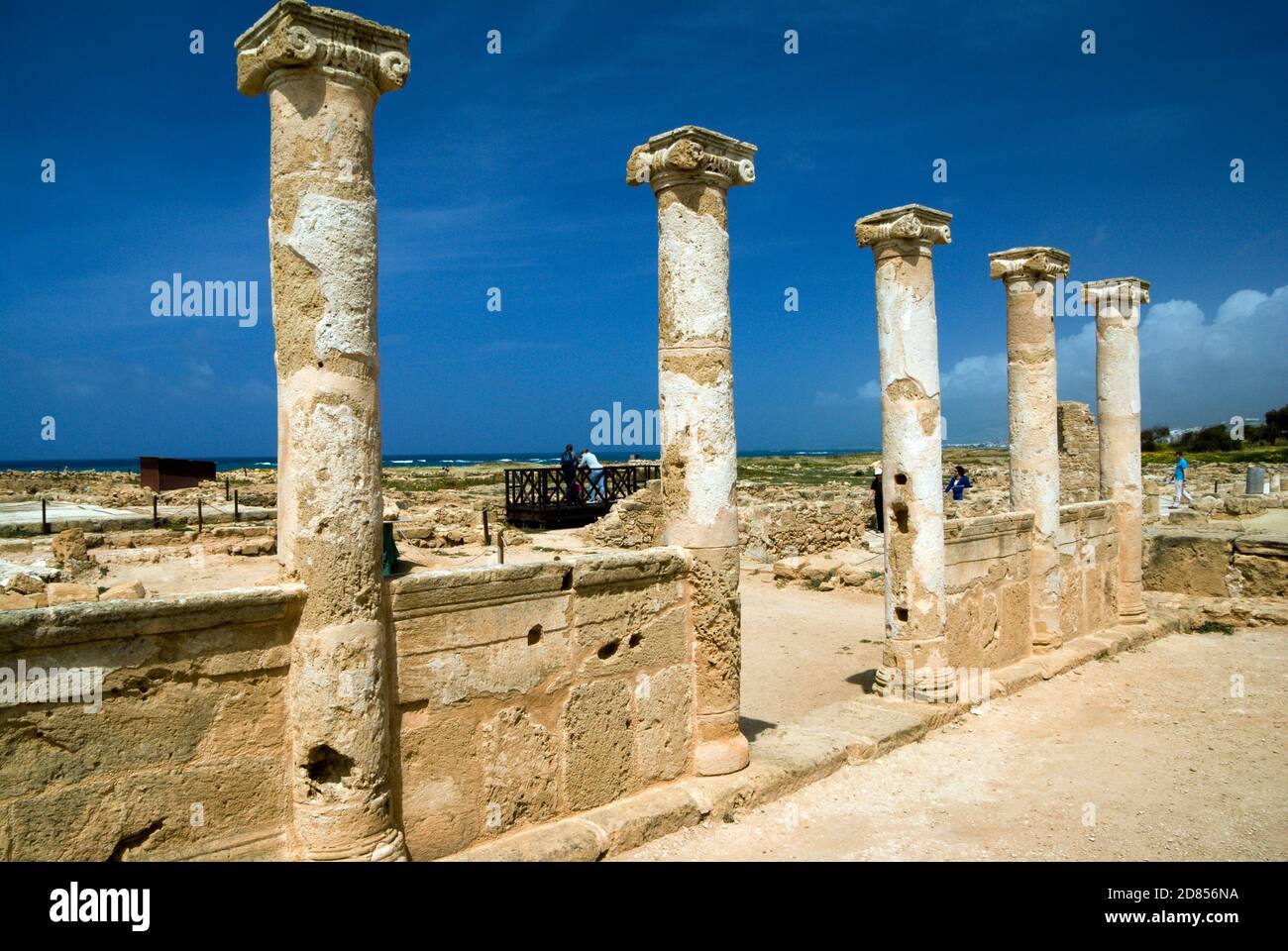 House of Theseus, Archaeological Park, Paphos, Cyprus Stock Photo - Alamy