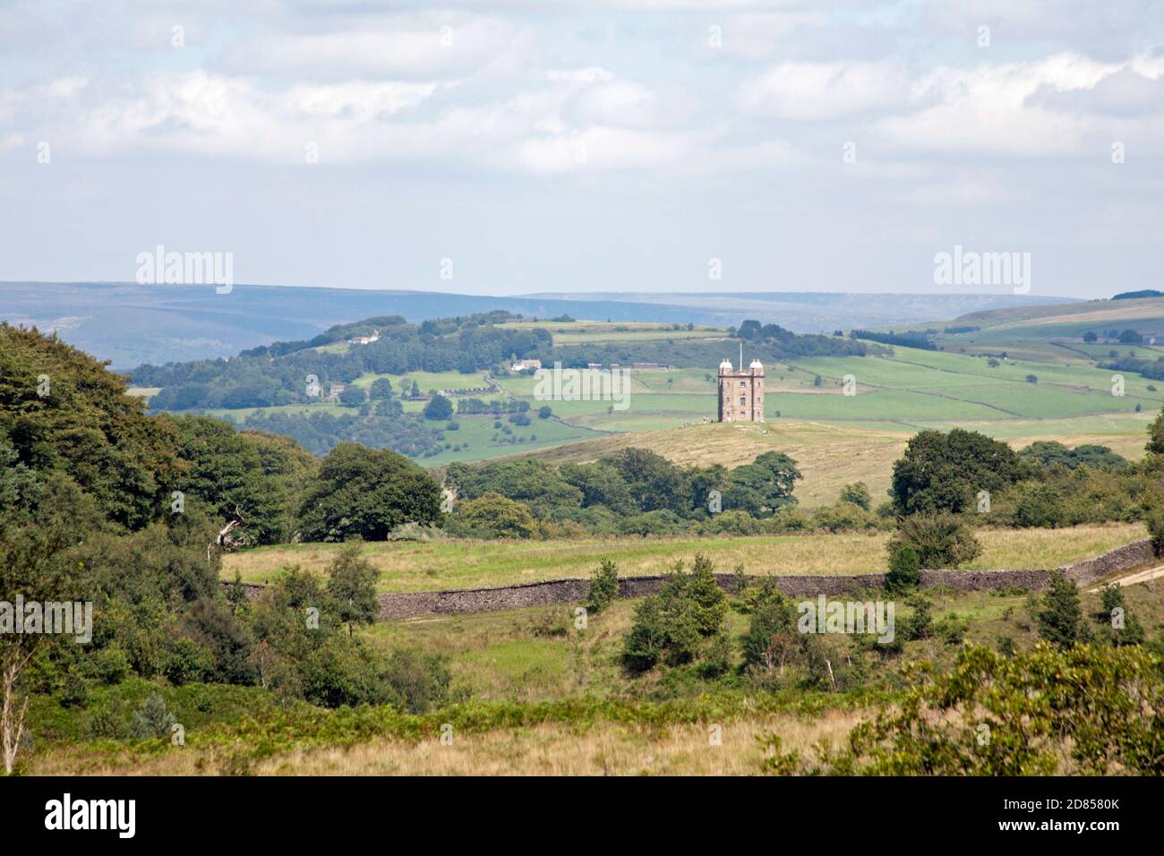 The Cage at Lyme Park viewed from Moorside Lyme Handley Poynton ...