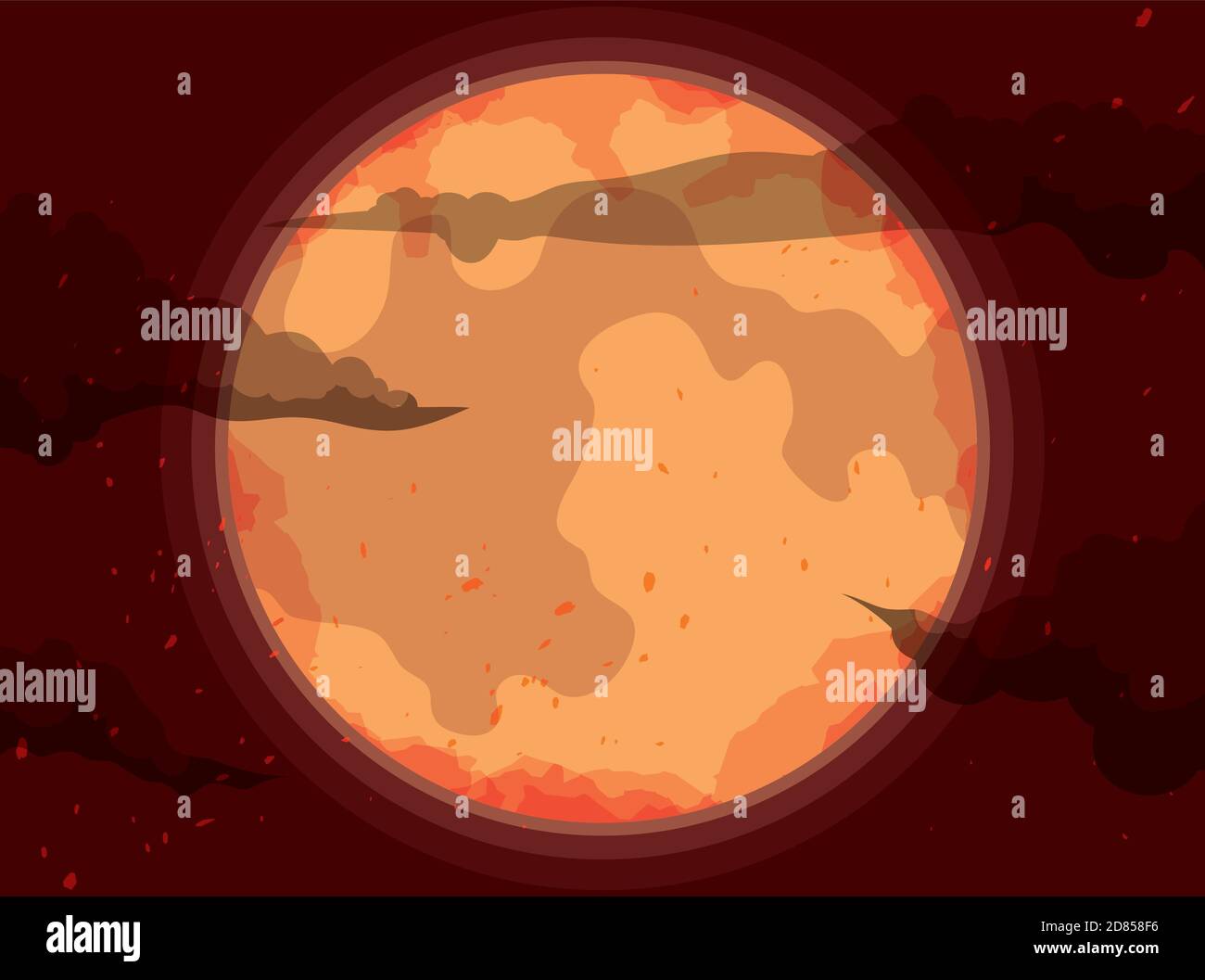Ember moon Stock Vector Images - Alamy