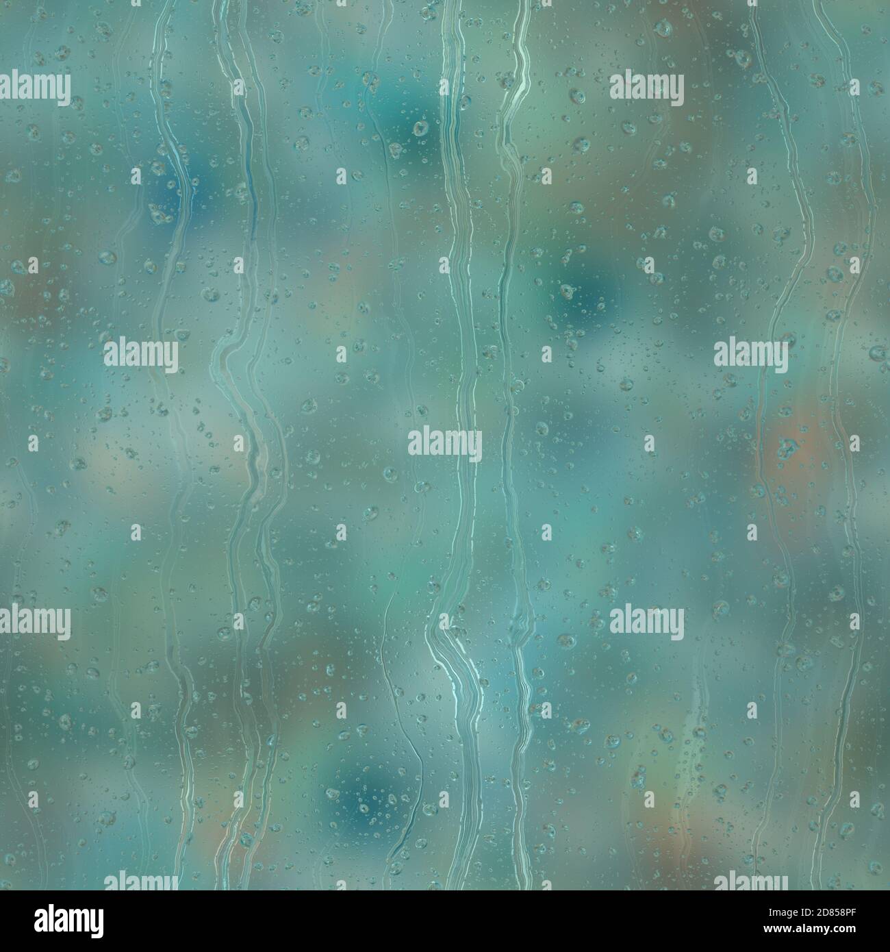 Seamless rain drop water repeat pattern on blur Stock Photo - Alamy