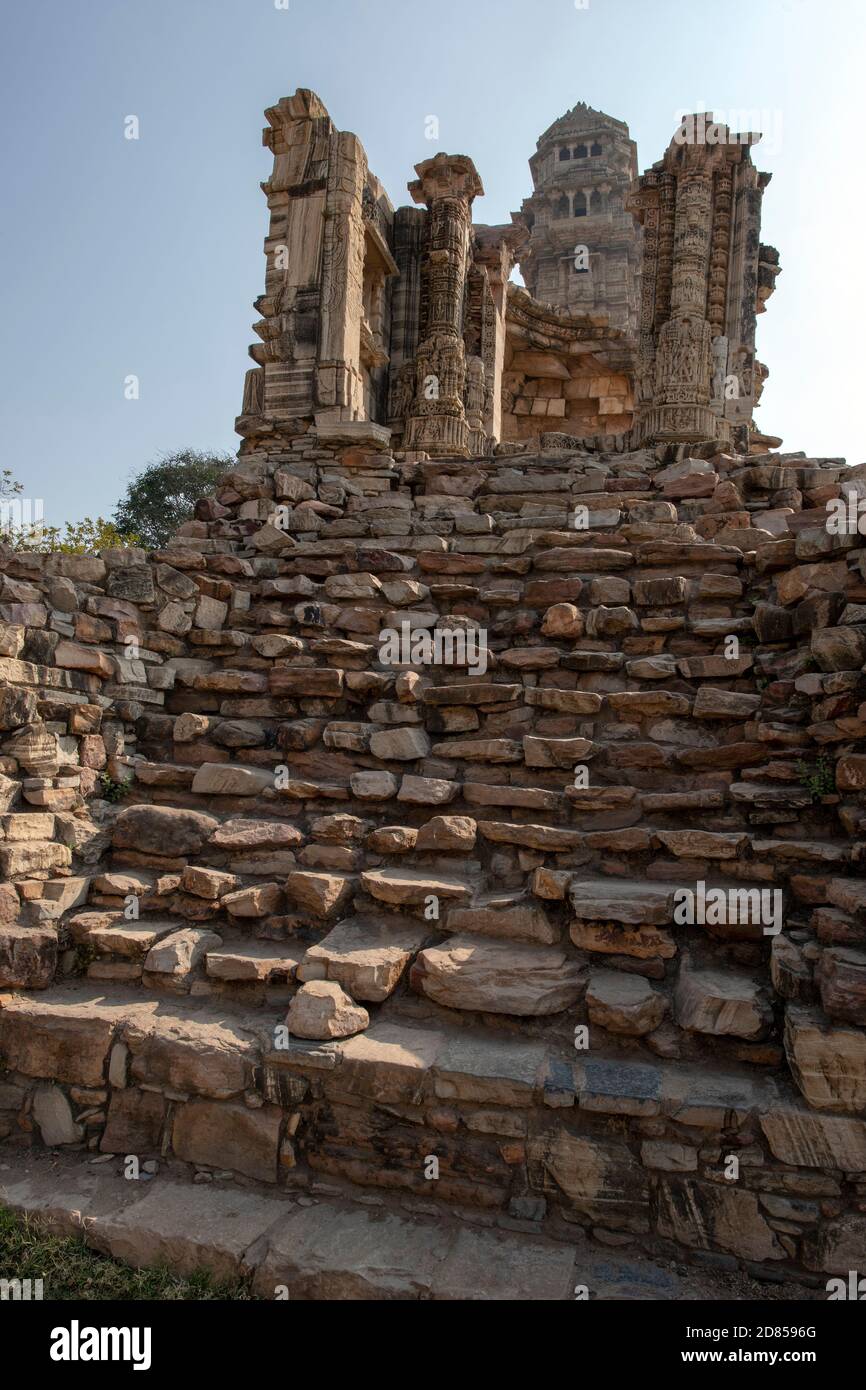 The Chittor Fort or Chittorgarh is the largest fort in India. It is a ...