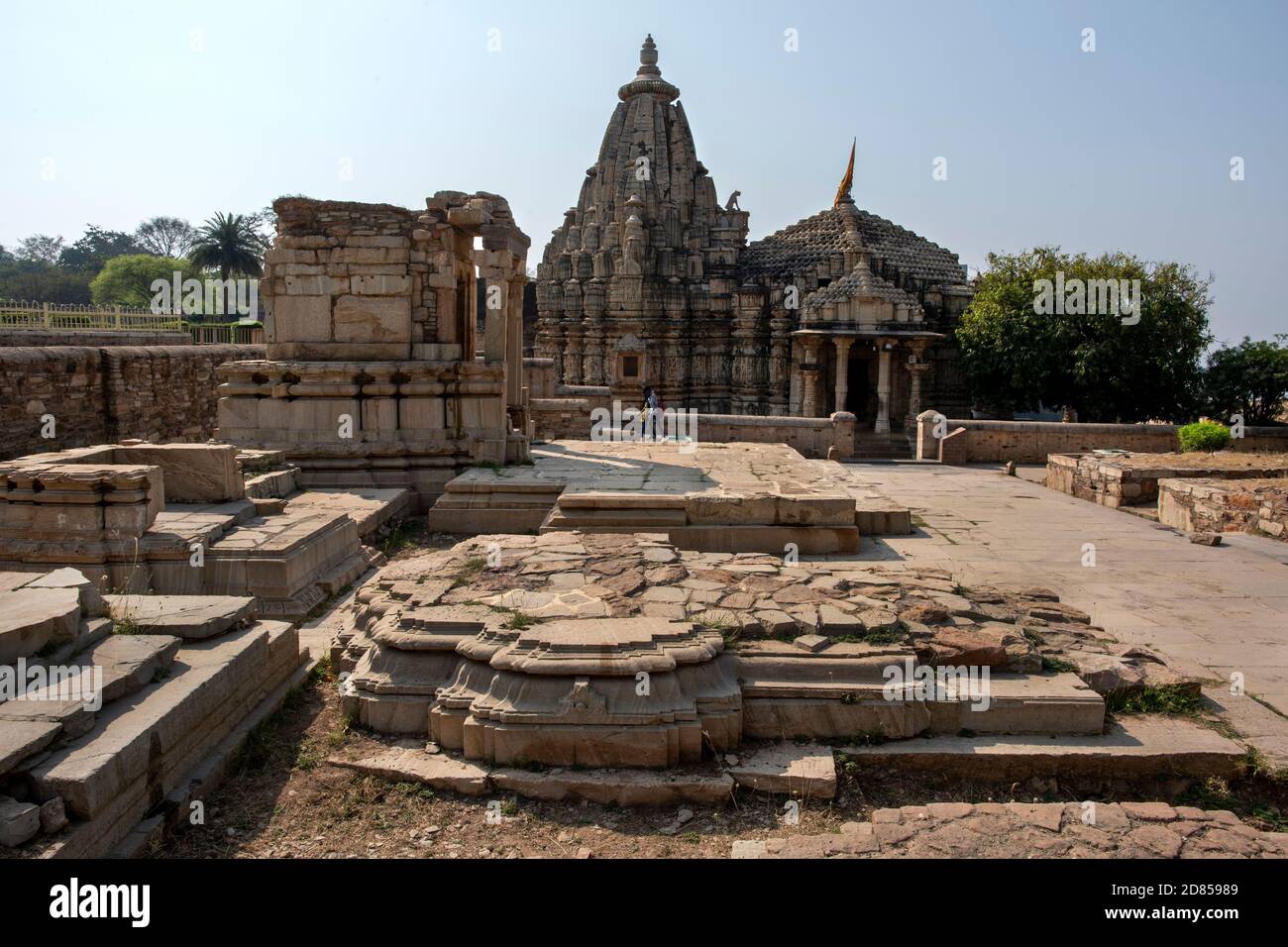 The Chittor Fort or Chittorgarh is the largest fort in India. It is a ...