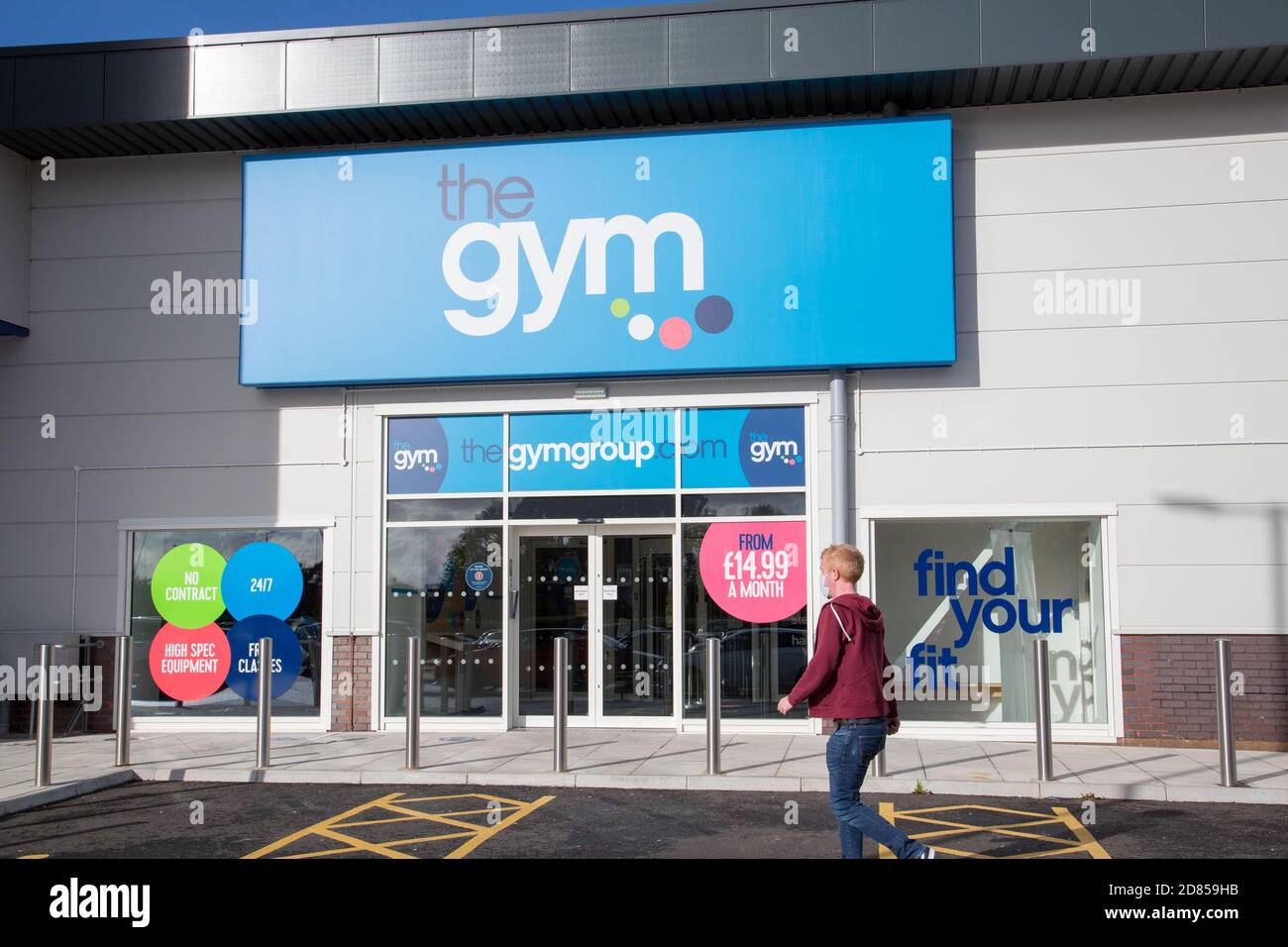 The Gym, Poole Stock Photo - Alamy