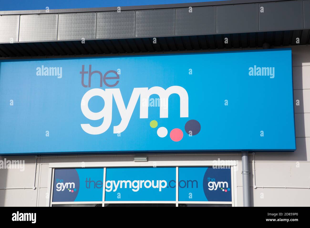 The Gym, Poole Stock Photo - Alamy