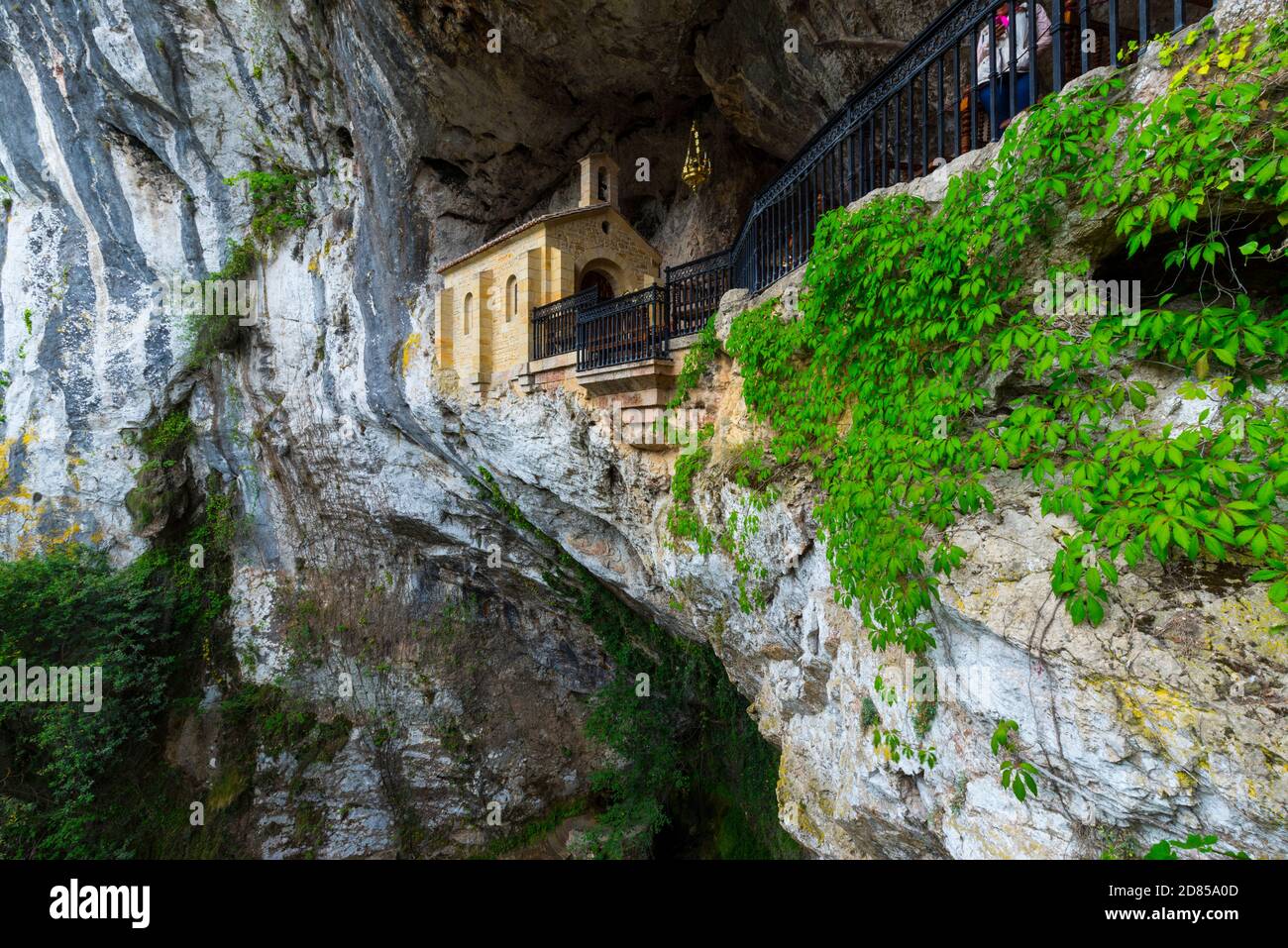 Santa María cave, Covadonga, Picos de Europa National Park, Asturias ...