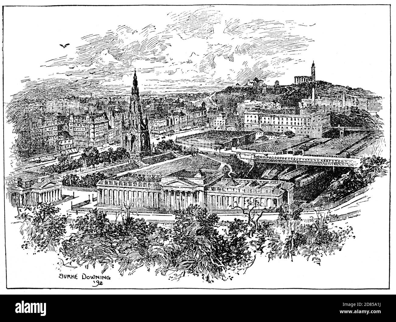 Aerial view of a city Cut Out Stock Images & Pictures - Alamy